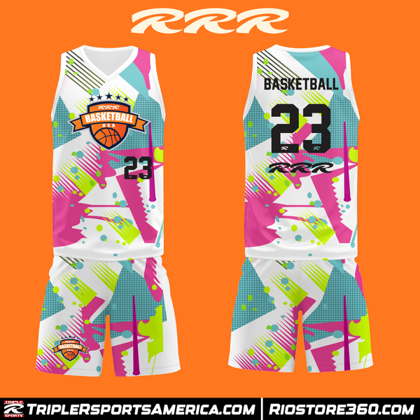 Fully customizable Basketball Jersey - High quality Basketball uniform