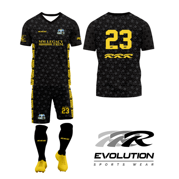 Modern Soccer Uniforms – Fully Customizable Designs | RRR Sports America