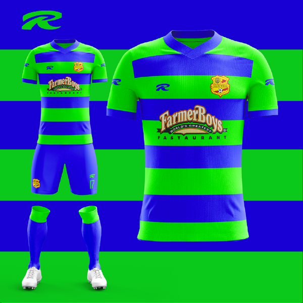 Custom Soccer Full Kit – 50% Off + Sublimated Uniforms | RRR Sports America